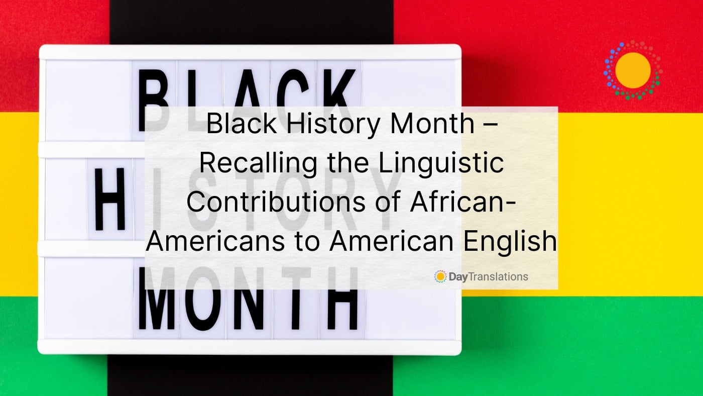 Black History Month: Black Contributions to US English