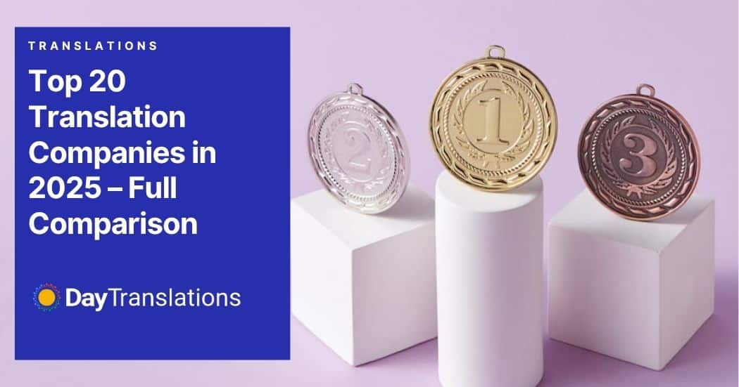 Top 20 Translation Companies in 2025 (Compared & Reviewed)